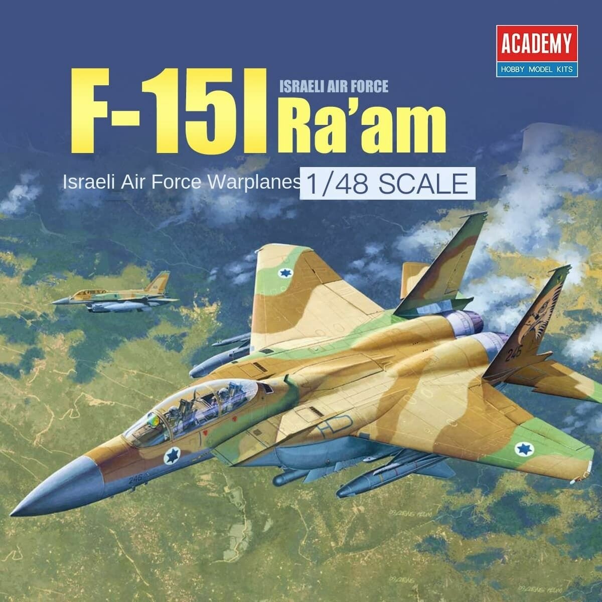 Academy AC12217 1/48 F-15I Ra am Israeli Air Force сборная модель самолета