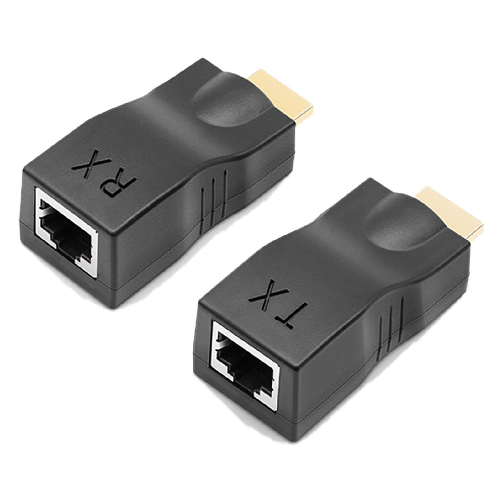 Удлинитель HDMI -> RJ45, 30 м, 1080p, для ТВ-приставок.