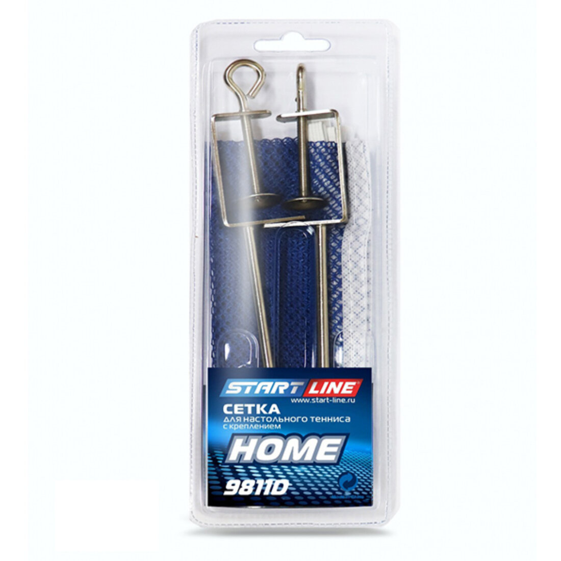 Сетка для н/тенниса Start Line Home, Blue Состав — Нейлон Тип крепления — Винтовое