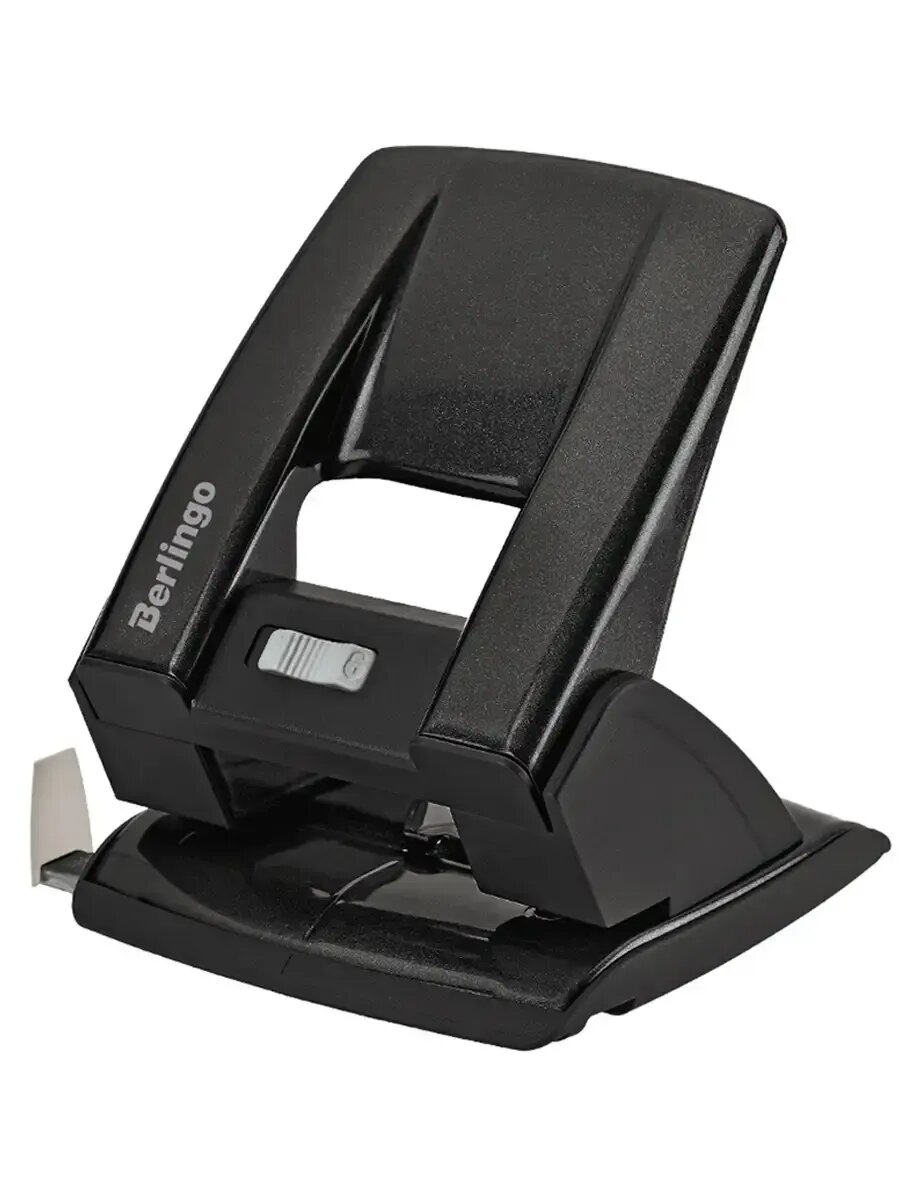 Дырокол "Power TX" 40 листов, металлический, черный