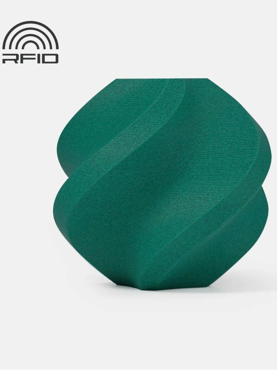 Филамент Bambu Lab PETG-CF Malachite green (зеленый) / Пластик для 3Д печати , 1 кг на катушке