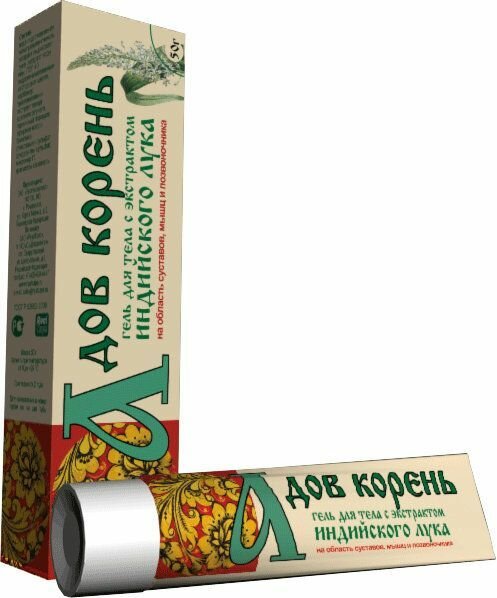 Гель для тела RealCaps адов корень с экстрактом индийского лука, 50 г