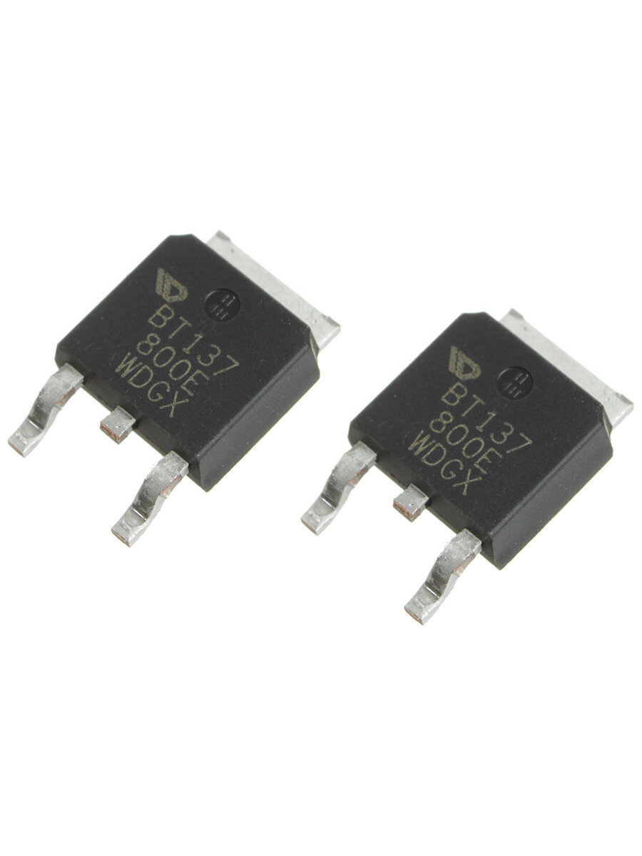 Симистор BT137-800E DPAK WEIDA (упаковка 2шт) 8А 800В