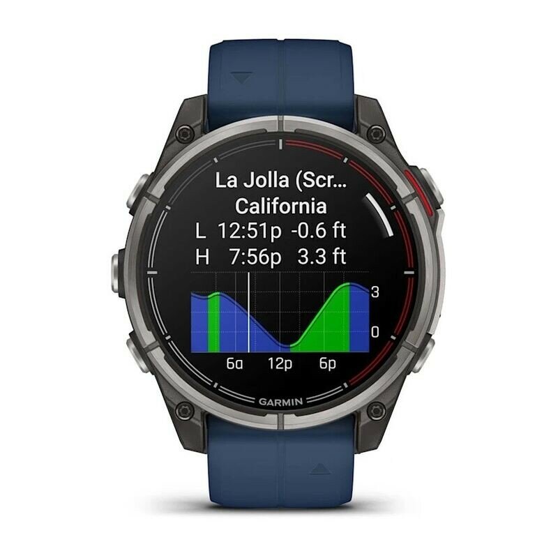 Часы Garmin Quatix 8 47mm Amoled Black 010-02904-50