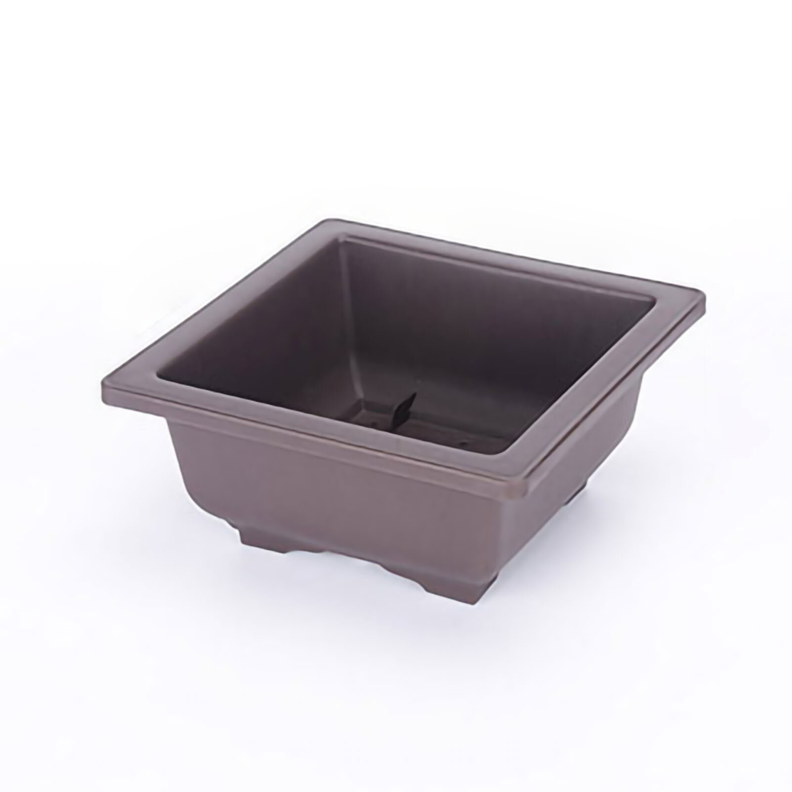 Rectangular Flower Pot Simple Stylish Drain Design Thickening Succulent Planter with Tray Large Rhombus Shallow
