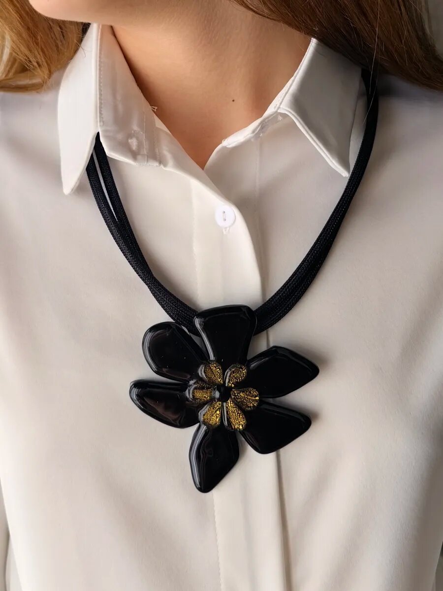 Колье, муранское стекло