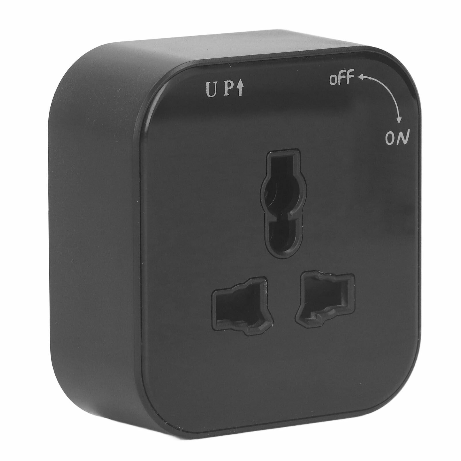 Адаптер с квадратной направляющей Розетка для поверхностного монтажа с индикатором Универсальный интерфейс 250 В 13 А