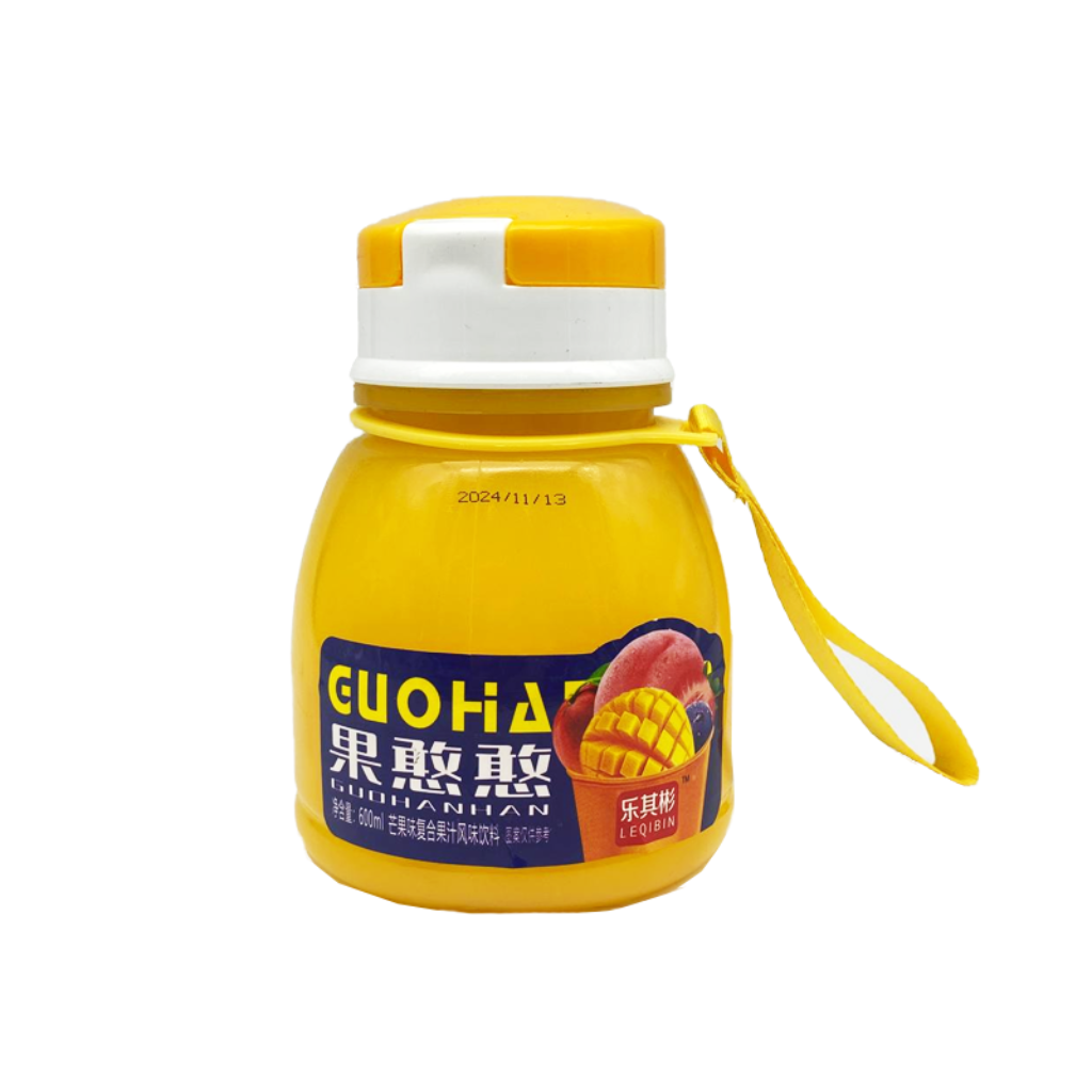 Фруктовый напиток LEQIBIN с кусочками желе со вкусом манго 600 мл, Китай