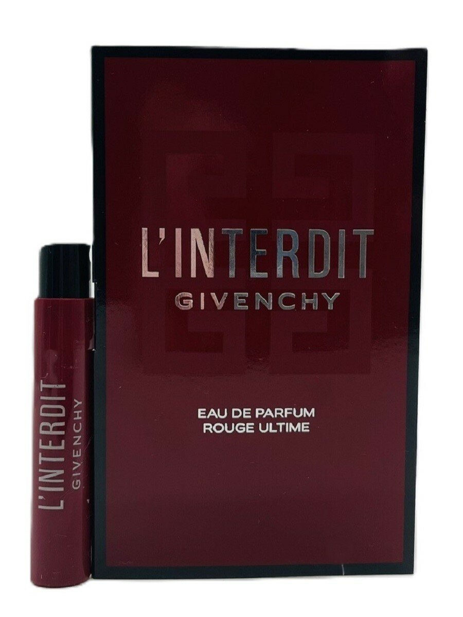 Парфюмерная вода женская Givenchy L'INTERDIT EAU DE PARFUM ROUGE ULTIME 1мл (edP - eau de Parfum)