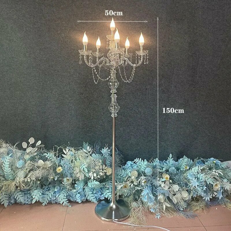 Хрустальная лампа, Торшер классика, Напольный светильник классика хрусталь, E142