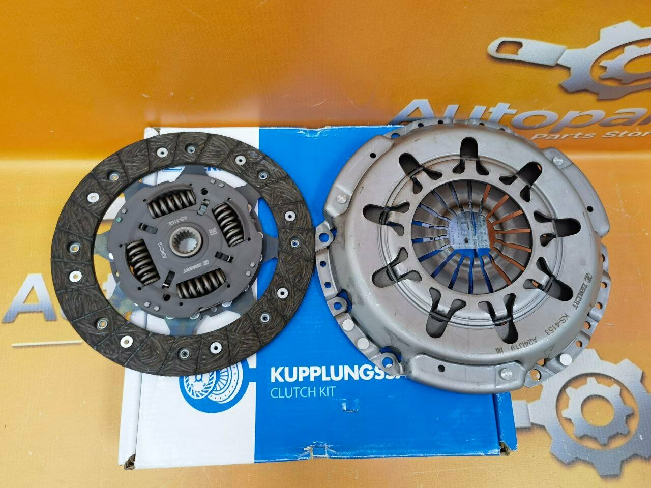 Комплект сцепления Форд Фокус 2 Ford Focus 2 двигатели 1.4 1.6 1.8 Zekkert германия Отличный вариант