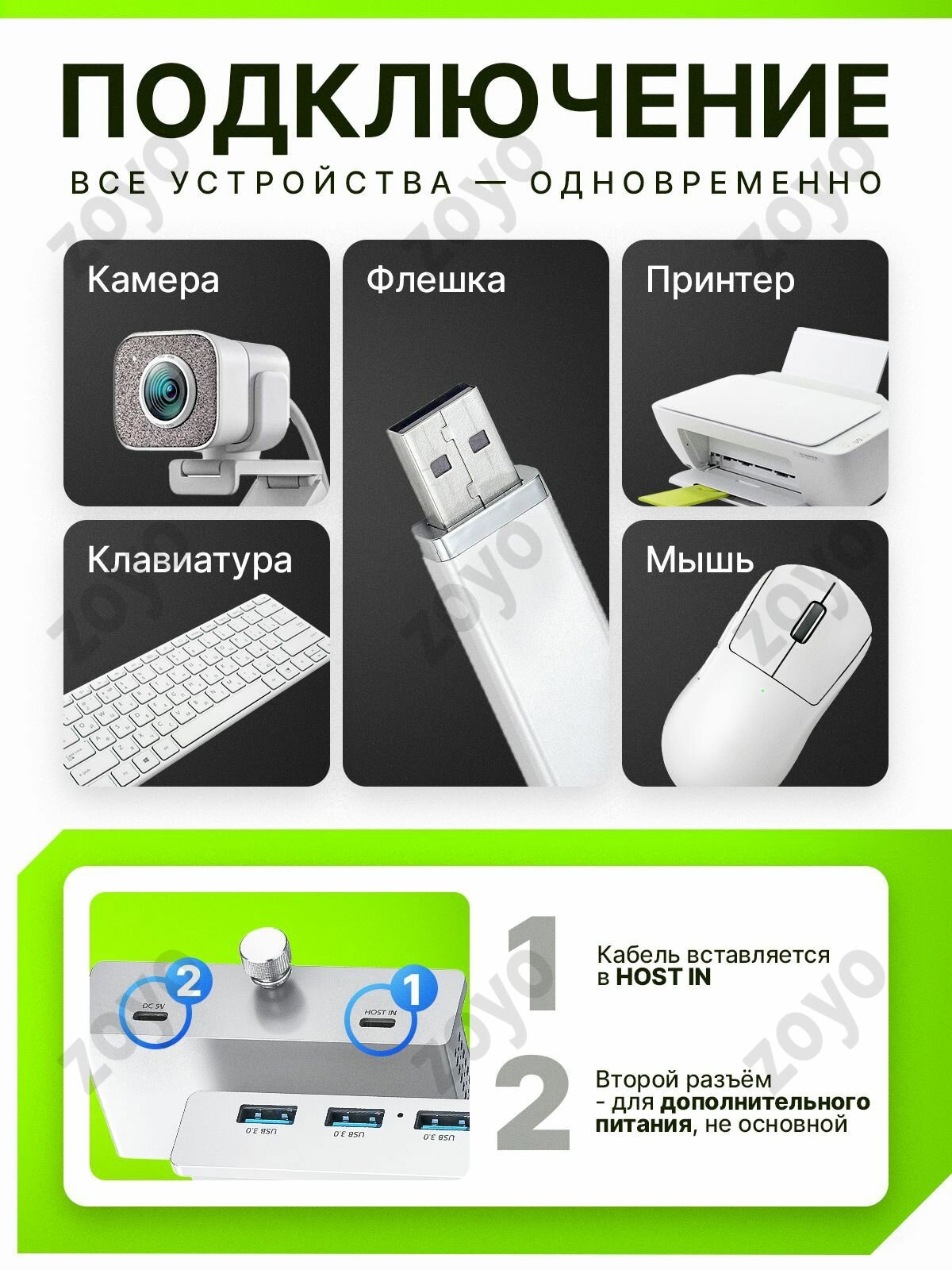 USB-концентратор — фото 1