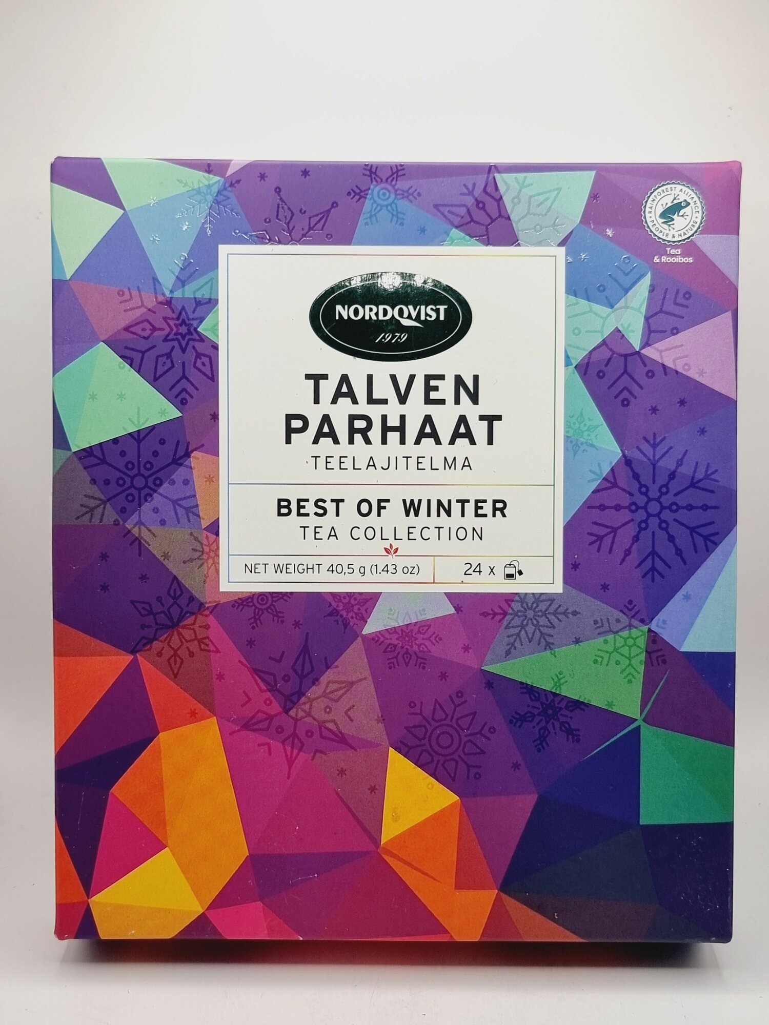 Nordqvist чайный набор Winter's Best 24 пакетика 40.5 г (из Финляндии)