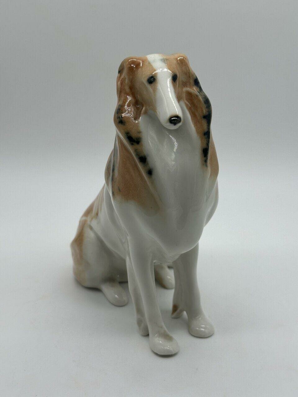 Статуэтка Колли Лфз Фарфор премиум класса 1970 год винтаж