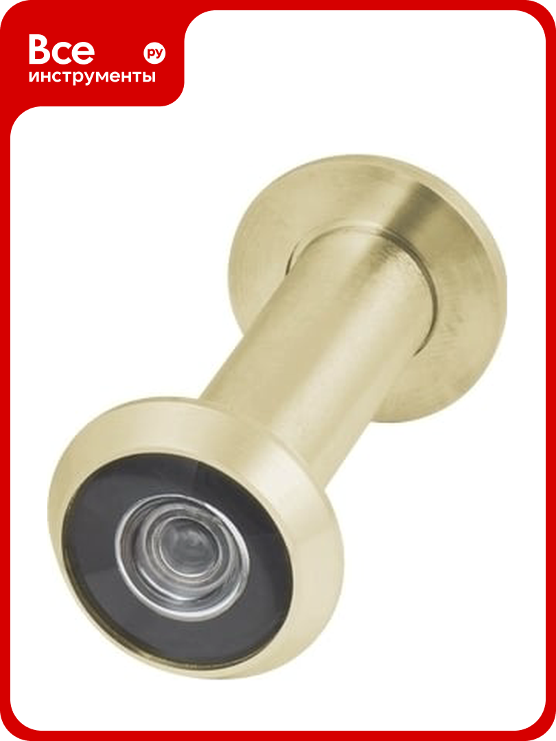 Дверной глазок ARMADILLO оптика стекло DV-PRO 3/100-60/BR/HD (DVG3/HD) SG матовое золото