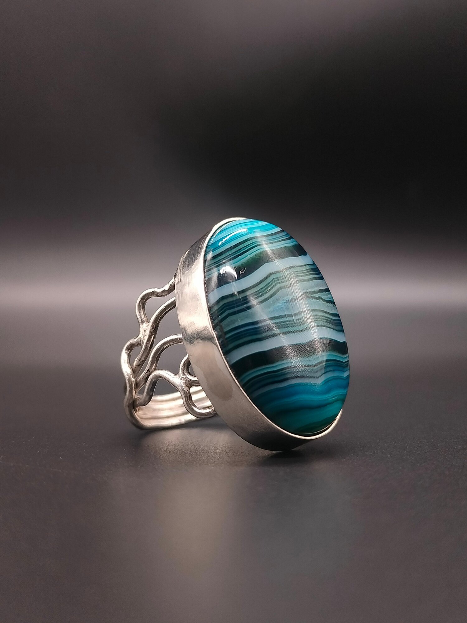 Перстень, серебро, 925 проба