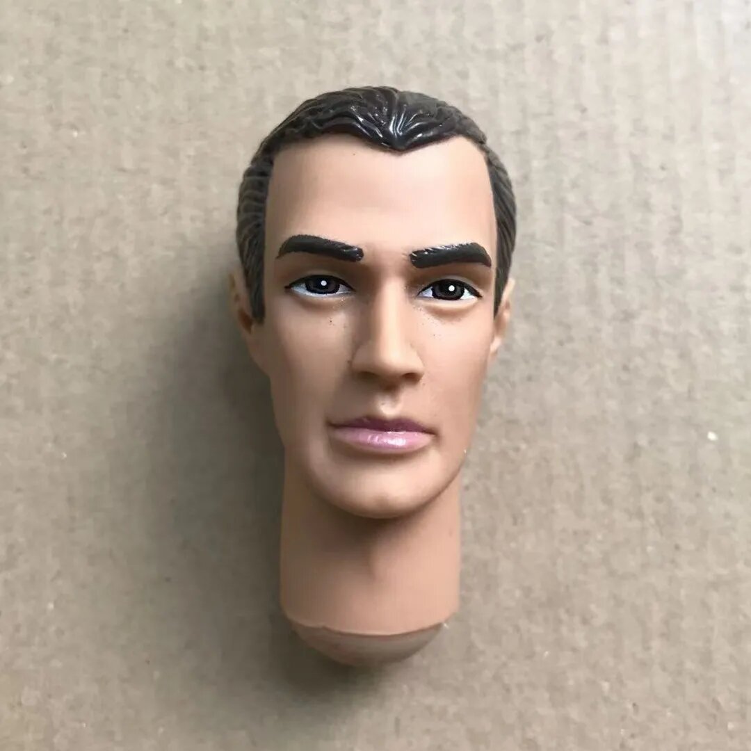 Коллекционная голова куклы ROUND YUAN 1/6 мужчина NO.19