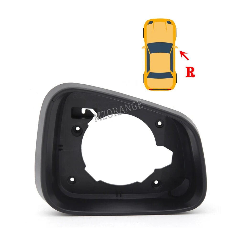 Рамка бокового зеркала двери для Opel Mokka X 2013-2018 для Buick Encore 10-18 для Chevrolet Trax 13-18, стекло заднего вида с объемной отделкой