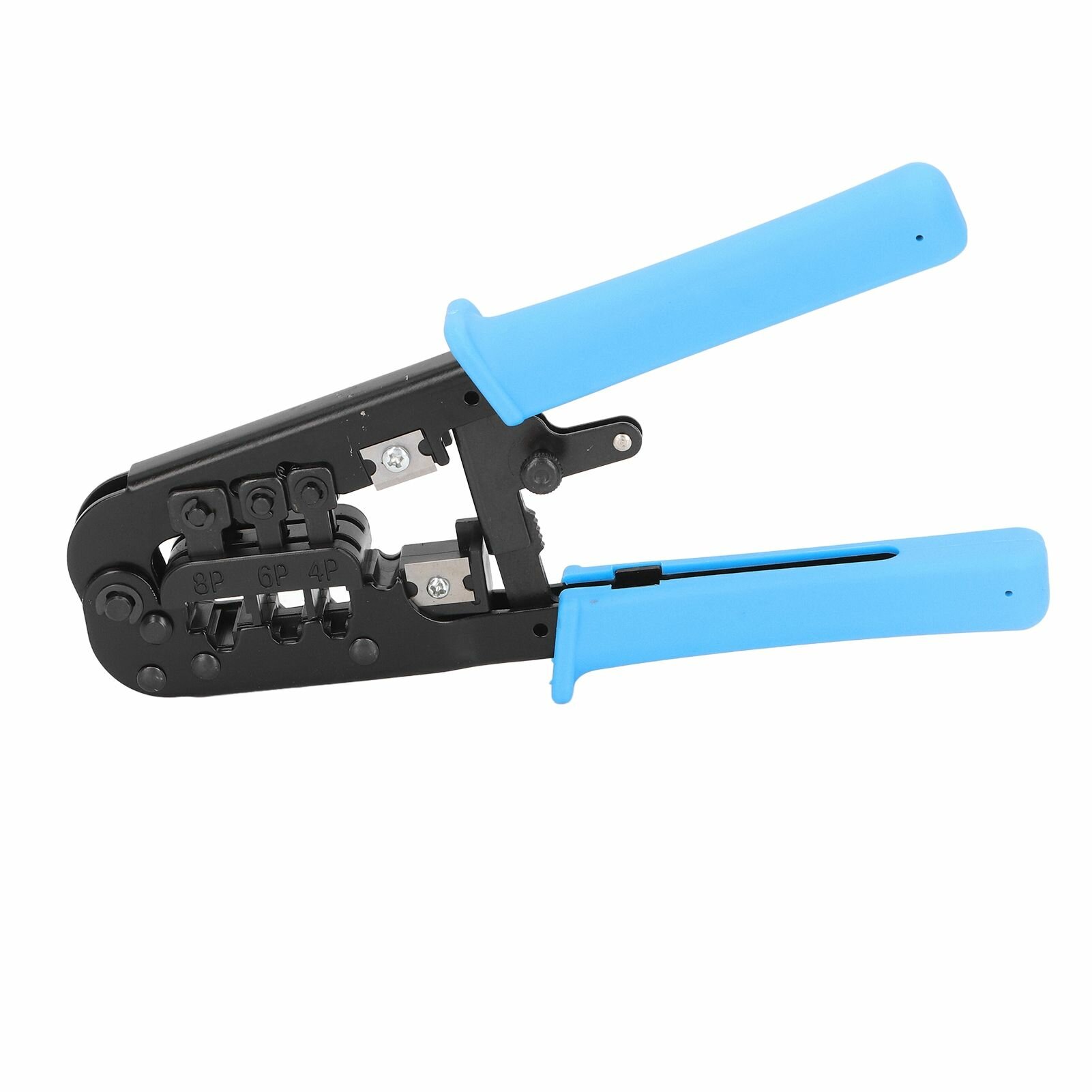 Щипцы для обжима сетевого кабеля CAT5, щипцы с храповым механизмом, инструмент для обжима разъема RJ для 8P, 6P, 4P