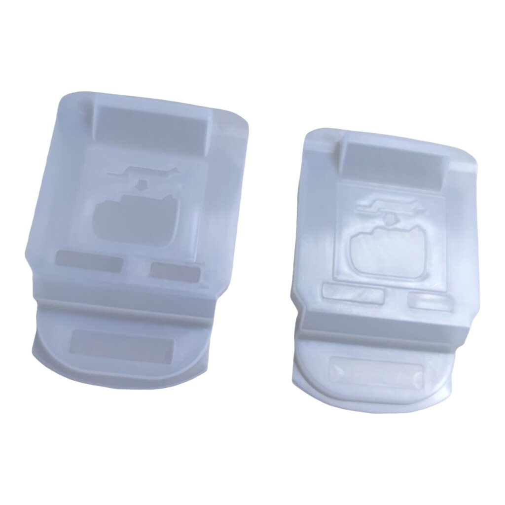 2шт Защитный Чехол Водостойкий Пылезащитный Чехол Для Литиевых Батарей 14,4 В И 18 В Защитный Чехол Держатель Батареи