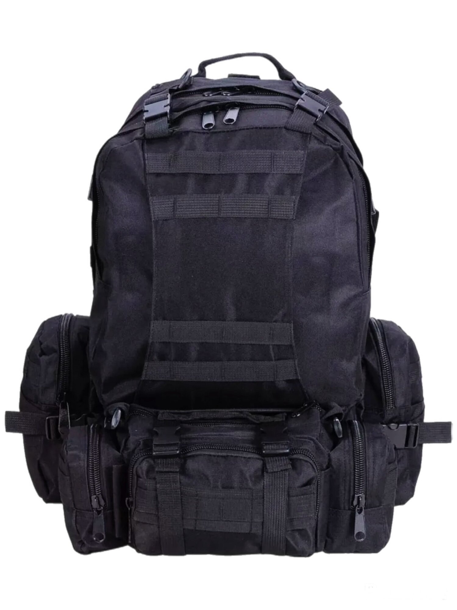 Рюкзак тактический, туристический "Military Combat 50 литров" (чёрный)