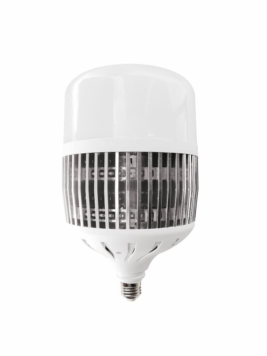 Светодиодная лампа LED Лампочка Е27 Цилиндр 220v 80Вт 4000К 6500Лм D135x240мм Матовая колба