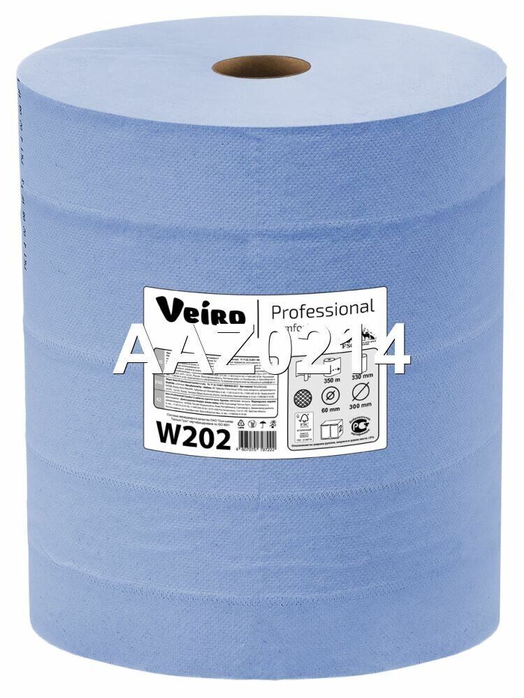 Протирочный материал 33/35 см, 2-сл. рулон, 1000 л Motorherz AAZ0214