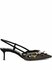 Туфли Aquazzura 50mm Can Can pumps, размер 37.5, black/black