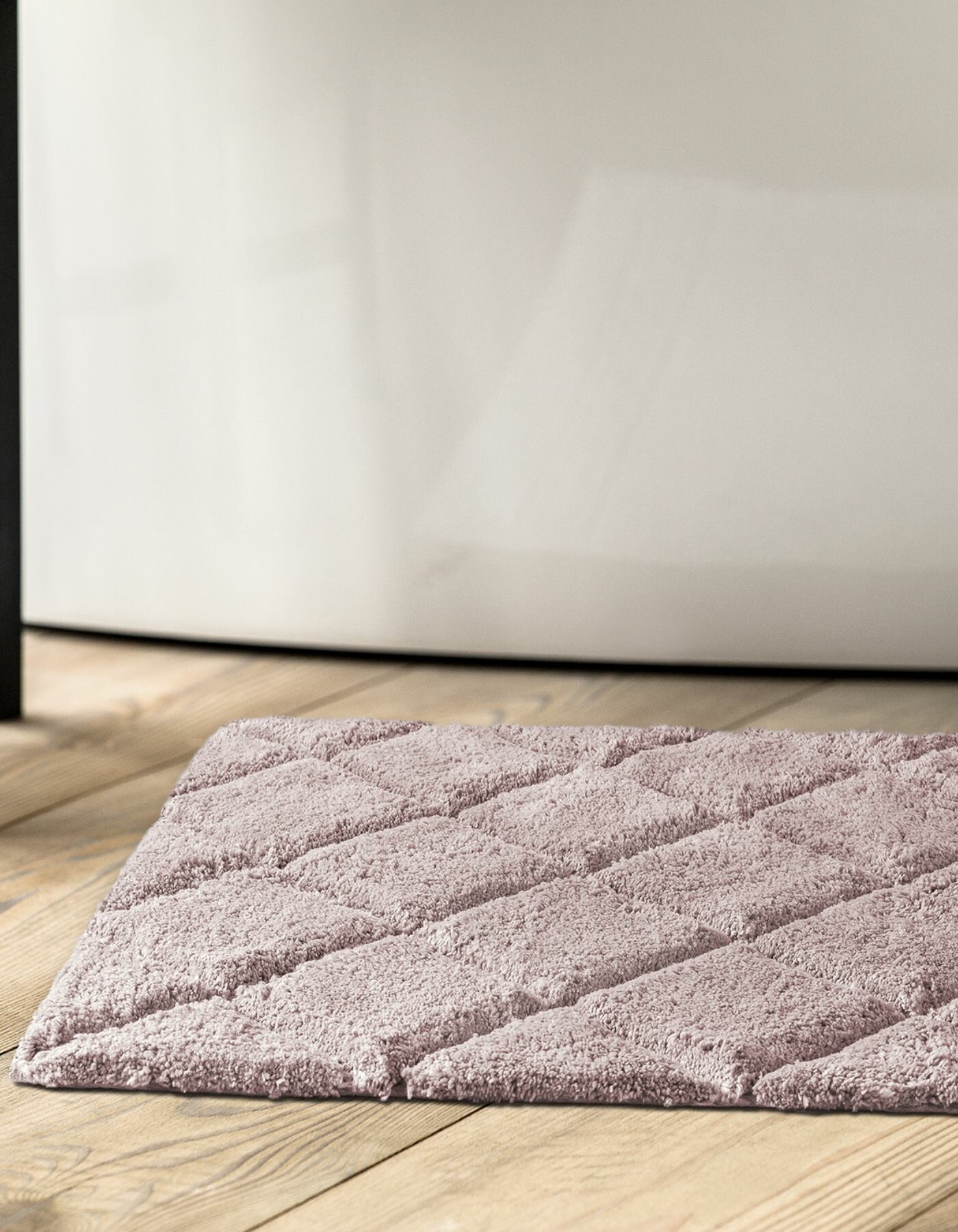 Togas Коврик для ванной и туалета 60*90 "Родос" хлопок 1700 г/м2, розовый