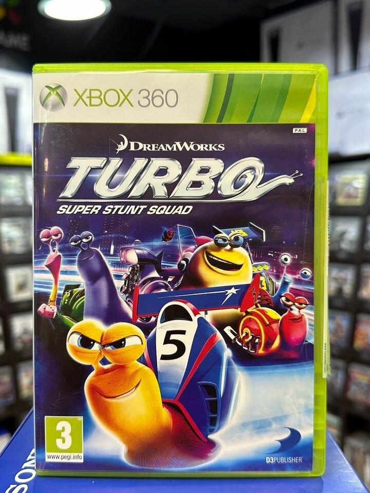 Игра Турбо: Суперкоманда каскадеров (Xbox 360) (Box)