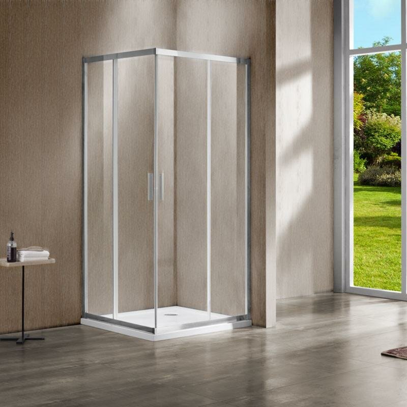 Vincea Душевой уголок Garda VSS-1G1012CL, 1200*1000, хром, стекло прозрачное Vincea