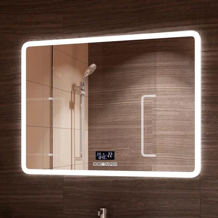 Зеркало CONTINENT Demure 90х70 с подсветкой и подогревом