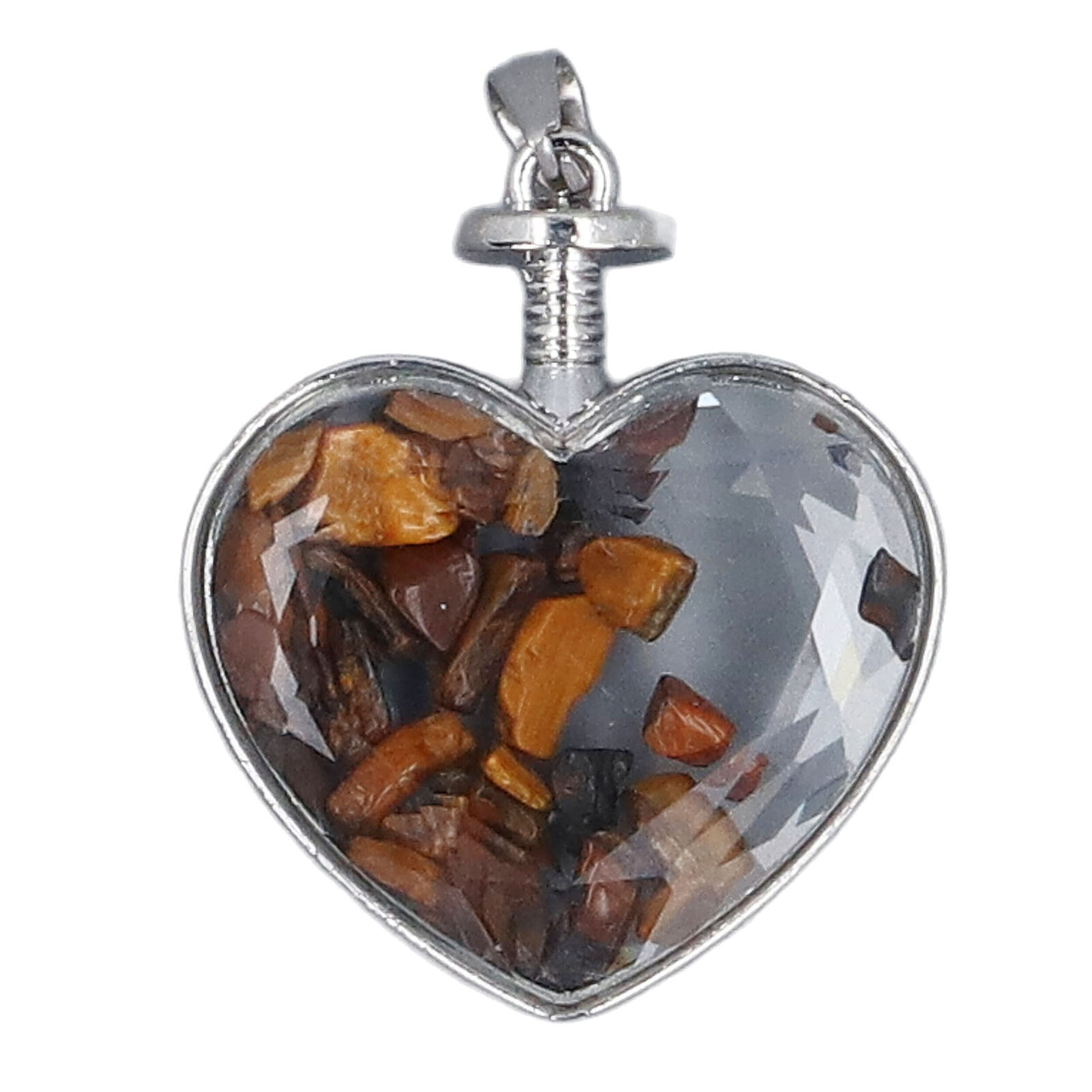 Стеклянная бутылка в форме сердца, мини-декоративная бутылка для желаний для вечеринки, свадьбы, настольного декора, тигровый глаз