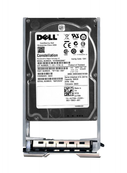 Жесткий диск Dell 9FY156-050 500Gb 7200 SATAII 2,5" HDD