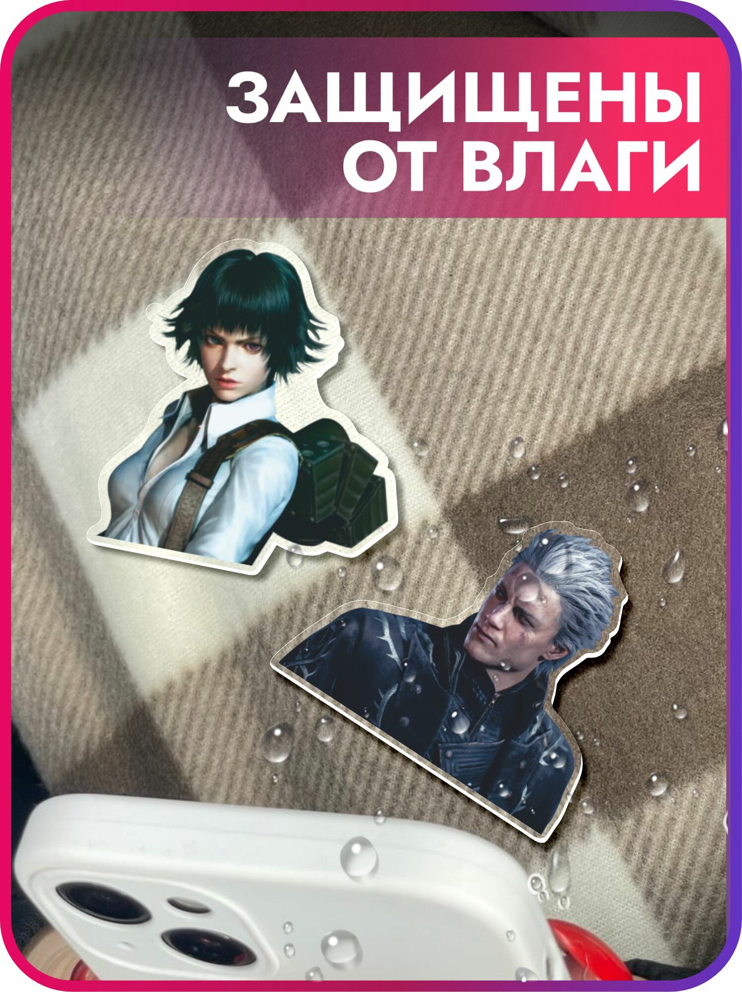 Акриловые значки Devil may cry DMC — фото 1