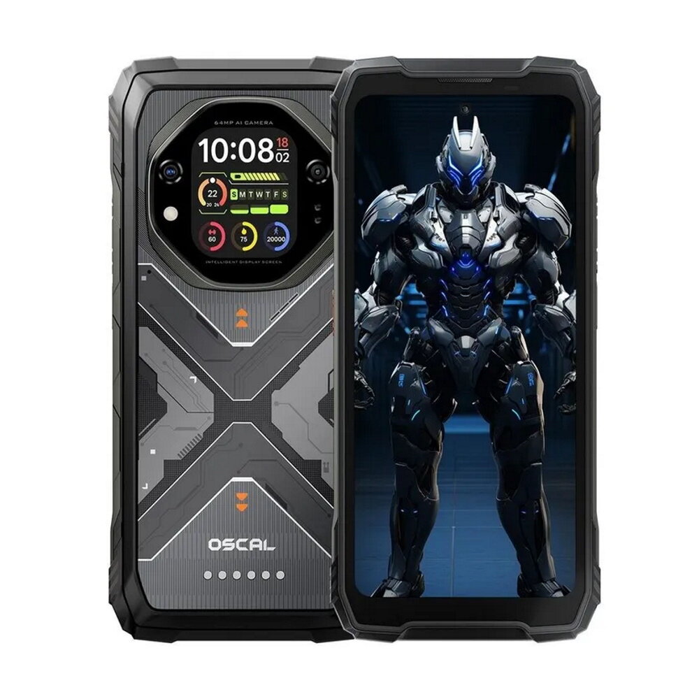 Смартфон Oscal TANK 1 12/256 Black