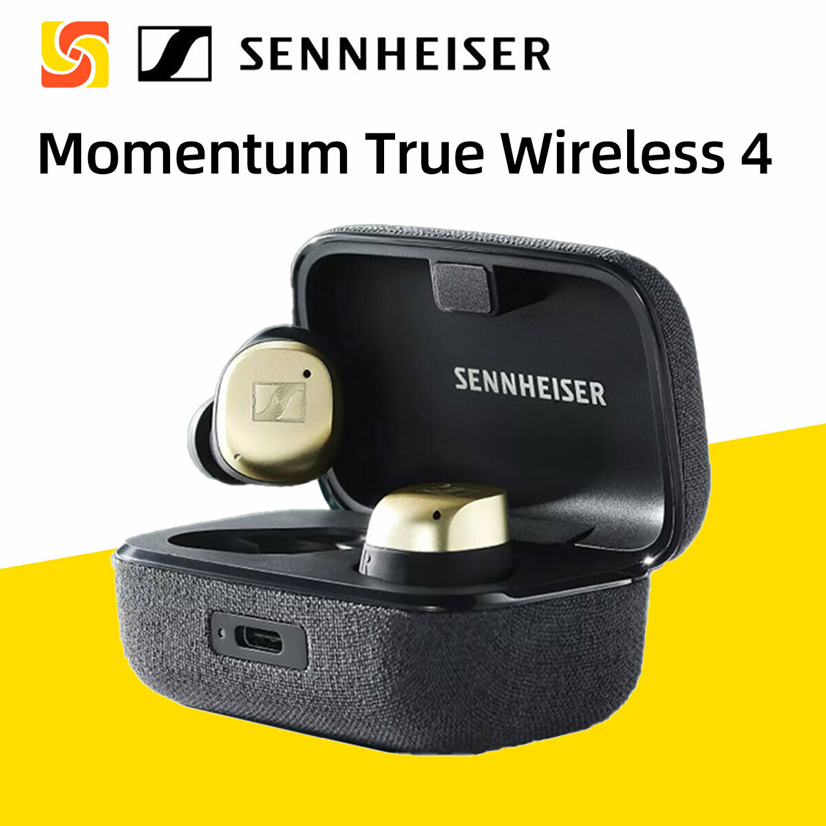 Наушники беспроводные Sennheiser Momentum True Wireless 4, Bluetooth 5.4, Золото желтый