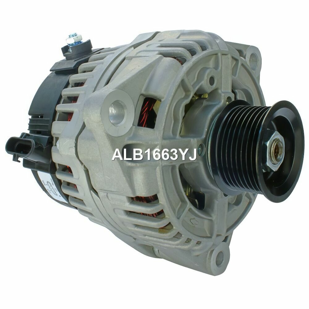 Генератор cо шкивом, 8 ручьев для МАН 69, Неоплан 120, NL 100 414 арт ALB1663YJ