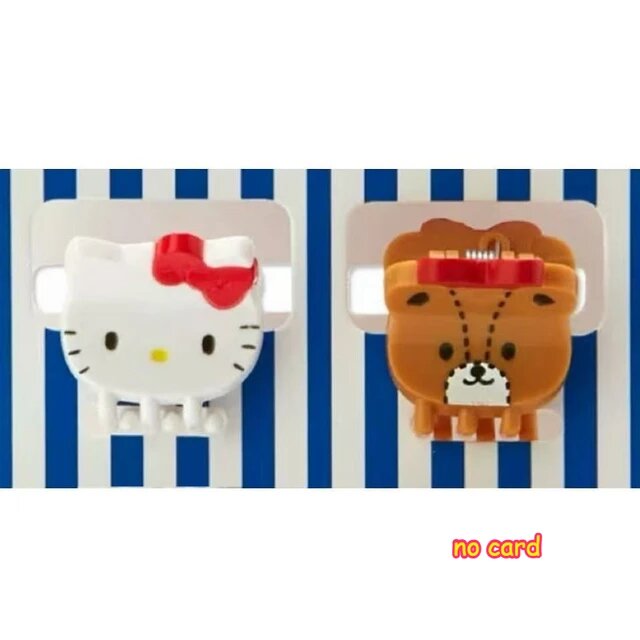 Милая заколка для волос Sanrio, Hello Kitty, маленький крабик, мини-заколка для волос My Melody из мультфильма, детский подарочный аксессуар для волос для девочек