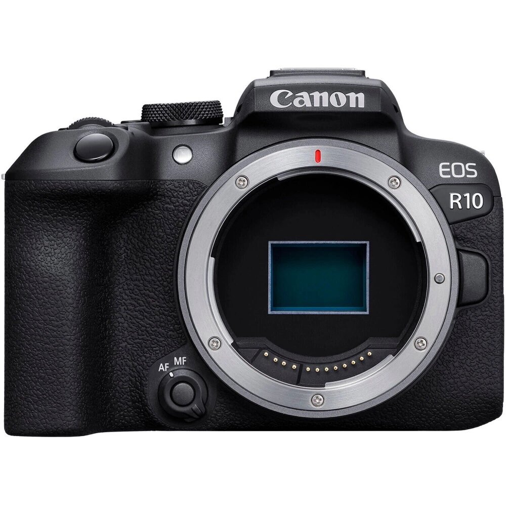 Фотоаппарат беззеркальный Canon EOS R10 Body, матрица APS-C, черный