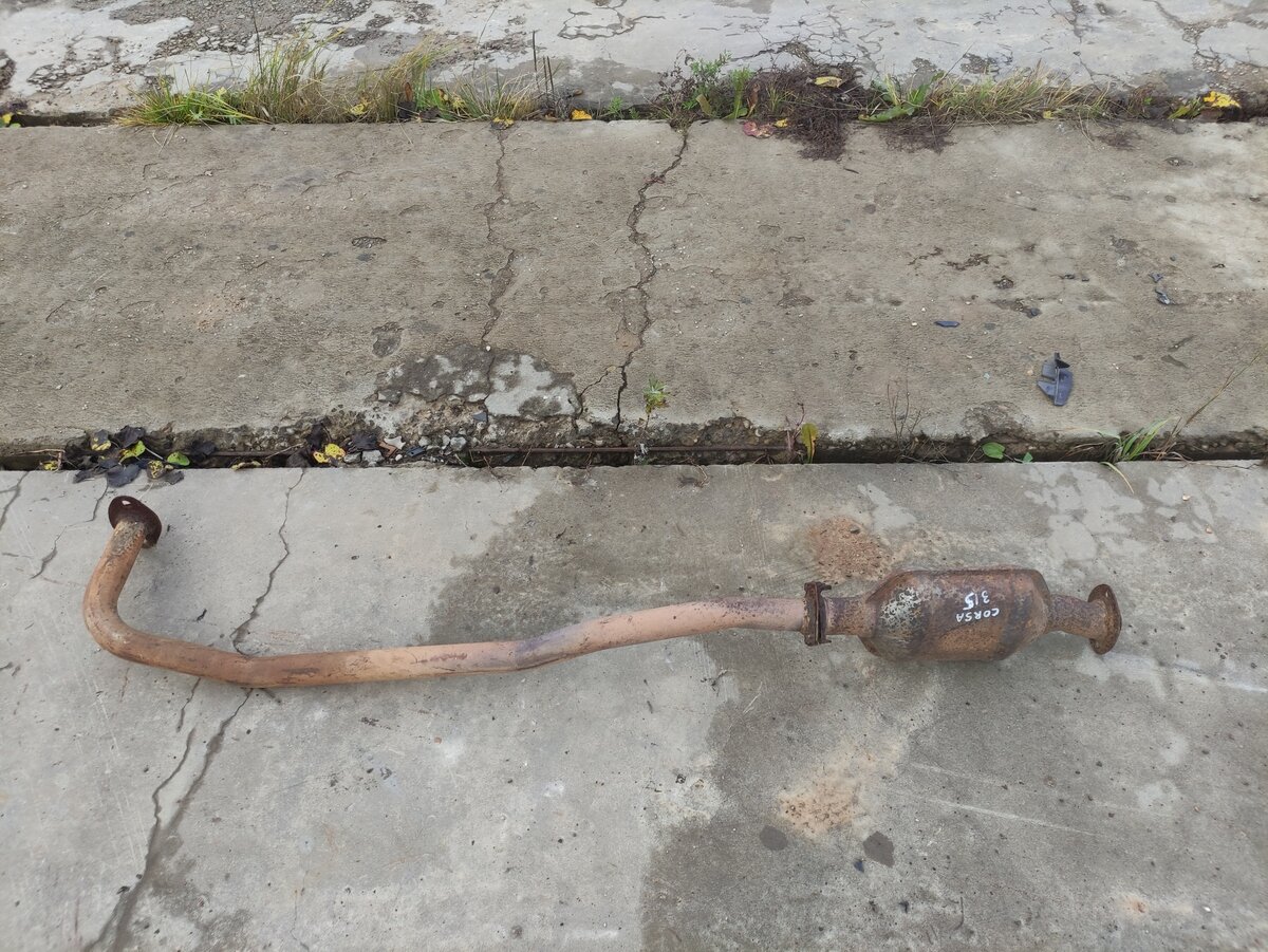 Труба глушителя приемная OPEL ASTRA F 13220793