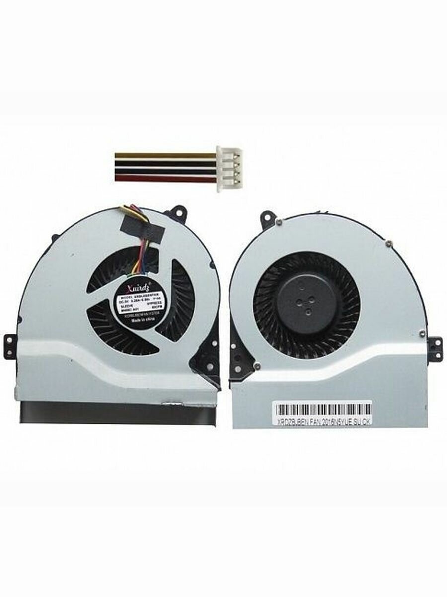 Вентилятор (кулер) для ноутбука Asus A550X, A550JK, F550JK, R510JK, K550JK, X550J