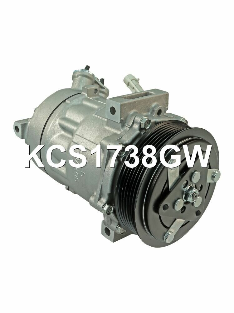 Компрессор кондиционера Krauf KCS1738GW для Fiat Croma Opel Vectra C Saab 9-3