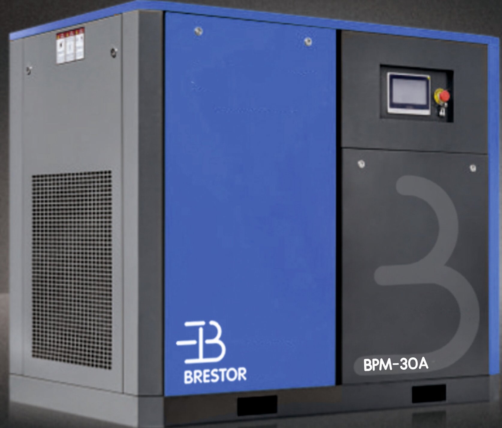 Компрессор винтовой BPM-5.5A (0,9м3/мин при 10бар; маслозаполненный) Brestor