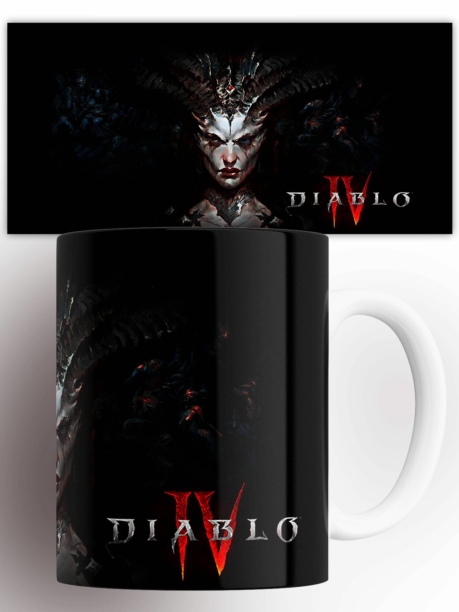 Кружка компьютерная игра Diablo IV Диабло 330 мл