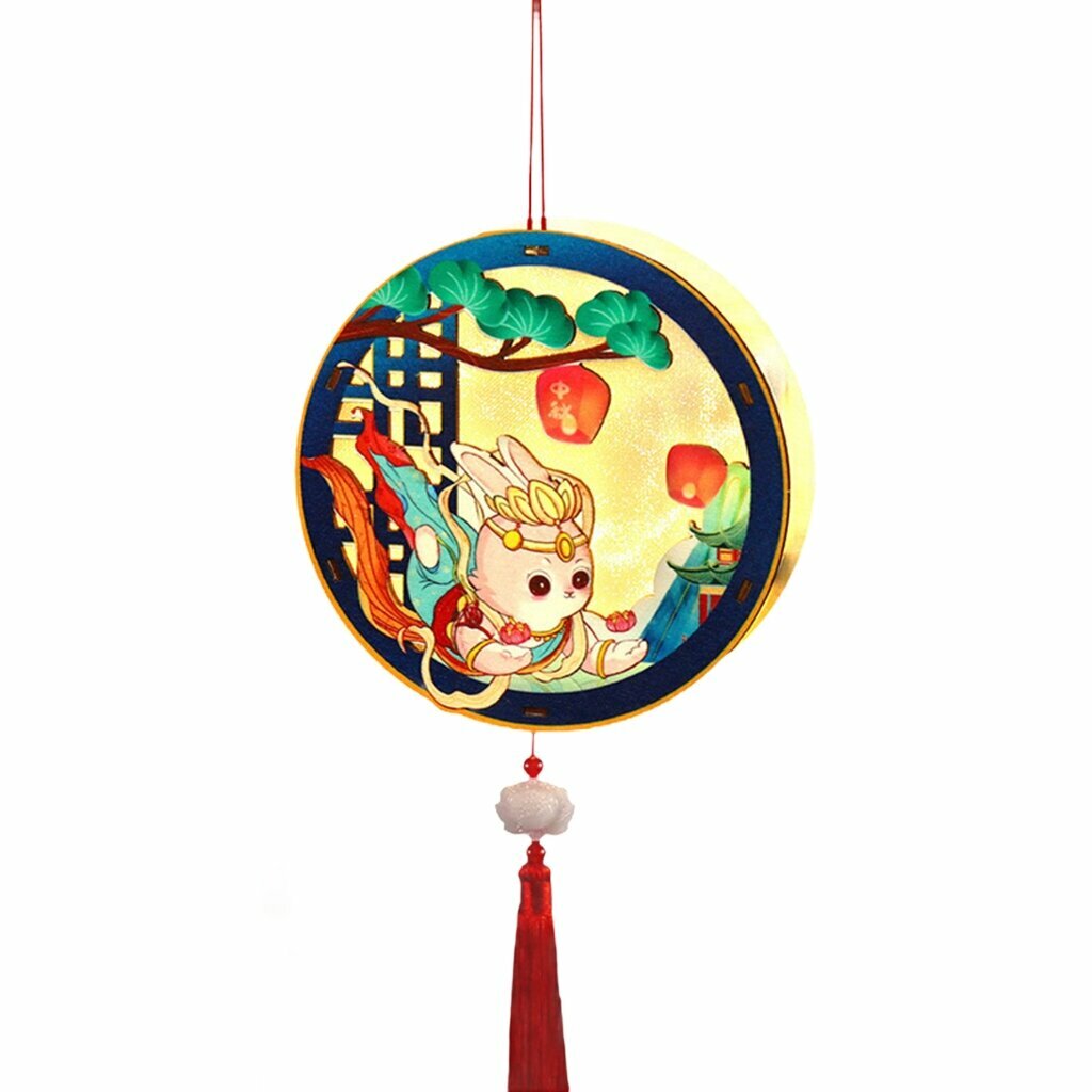 Прекрасные кролики легкие висящие декоры портативные осенние фестиваль