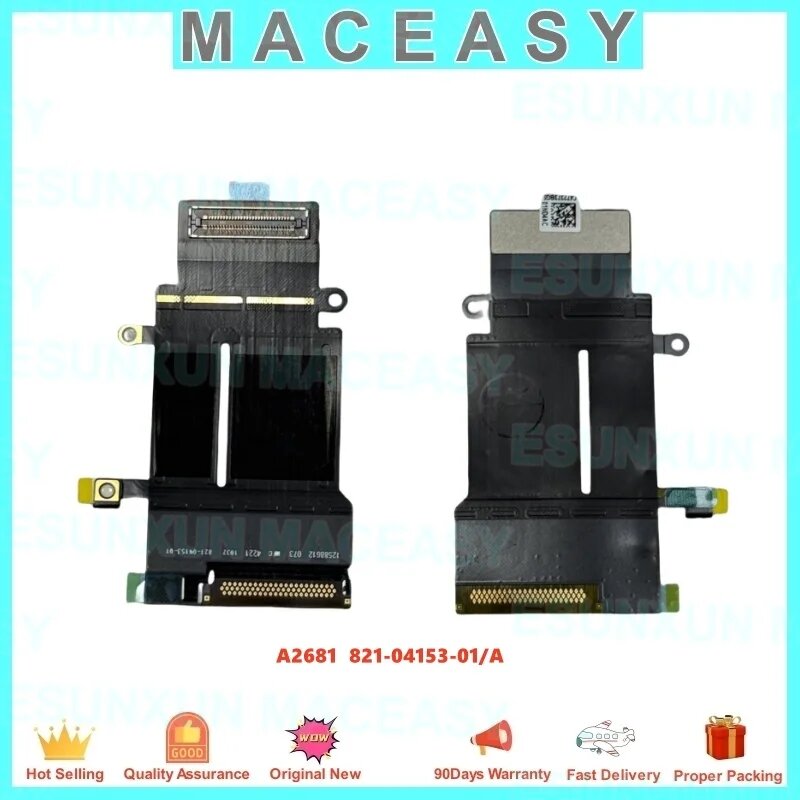 A2485 A2442 A2681 Экран ЖК-дисплея LVDS Гибкий кабель Использование для MacBook Air Pro Loptop Светодиодный кабель дисплея 821-04153 821-03604 821-03901