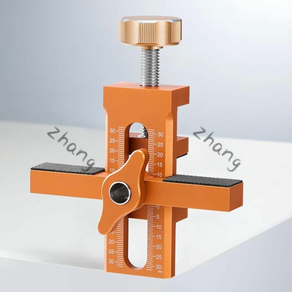 Опора для скрытого монтажа двери, Нержавеющая сталь, диапазон 0-36мм, Зажим для крепления двери шкафа