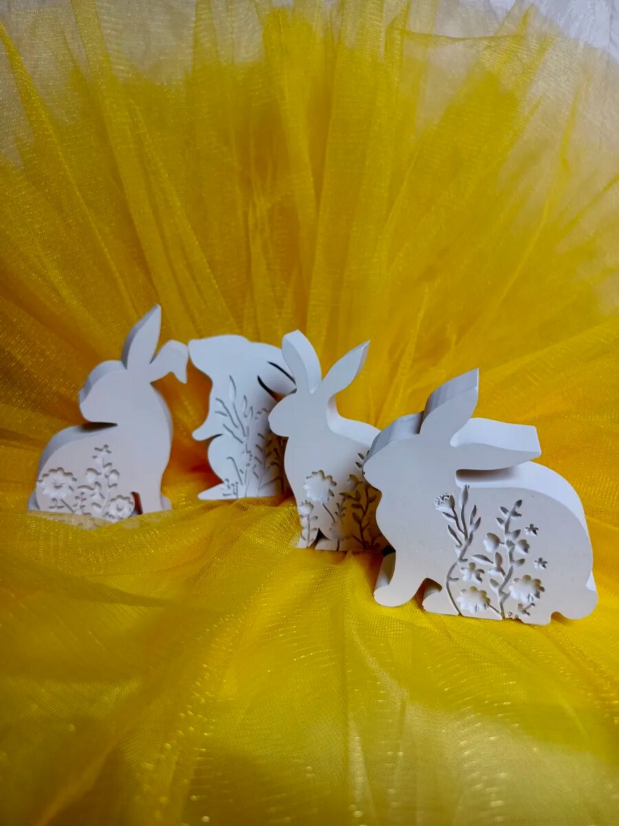 Набор статуэток зайцы