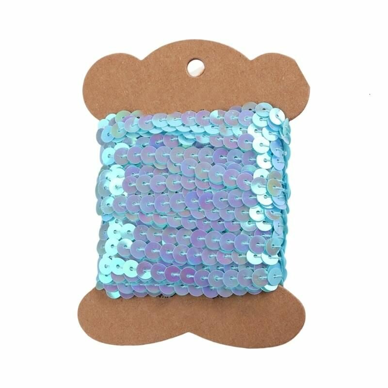 Набор для декора костюмов с пайетками, светло-синий